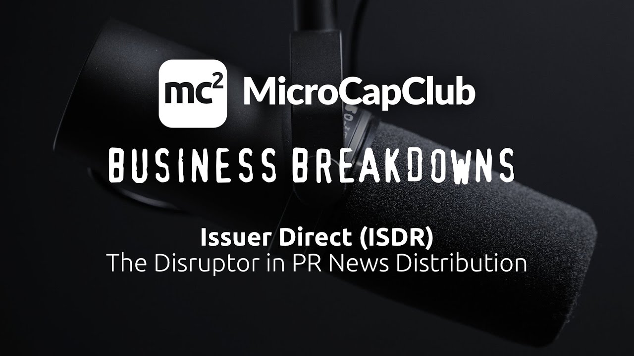 Issuer Direct (ISDR) - The Disruptor in PR News Distribution - YouTube