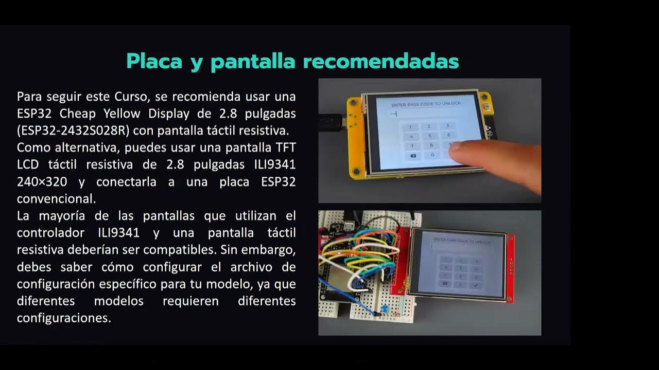 Taller 2: LVGL y ESP32 - YouTube