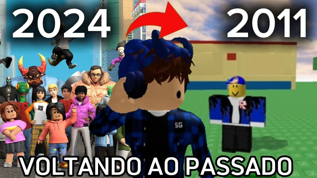 VOLTANDO AO PASSADO DO ROBLOX!!! (Roblox Retro studio) - YouTube