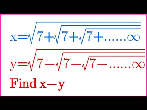 Square Root Infinite series | Surds and Indices Tricks | Maths ...
