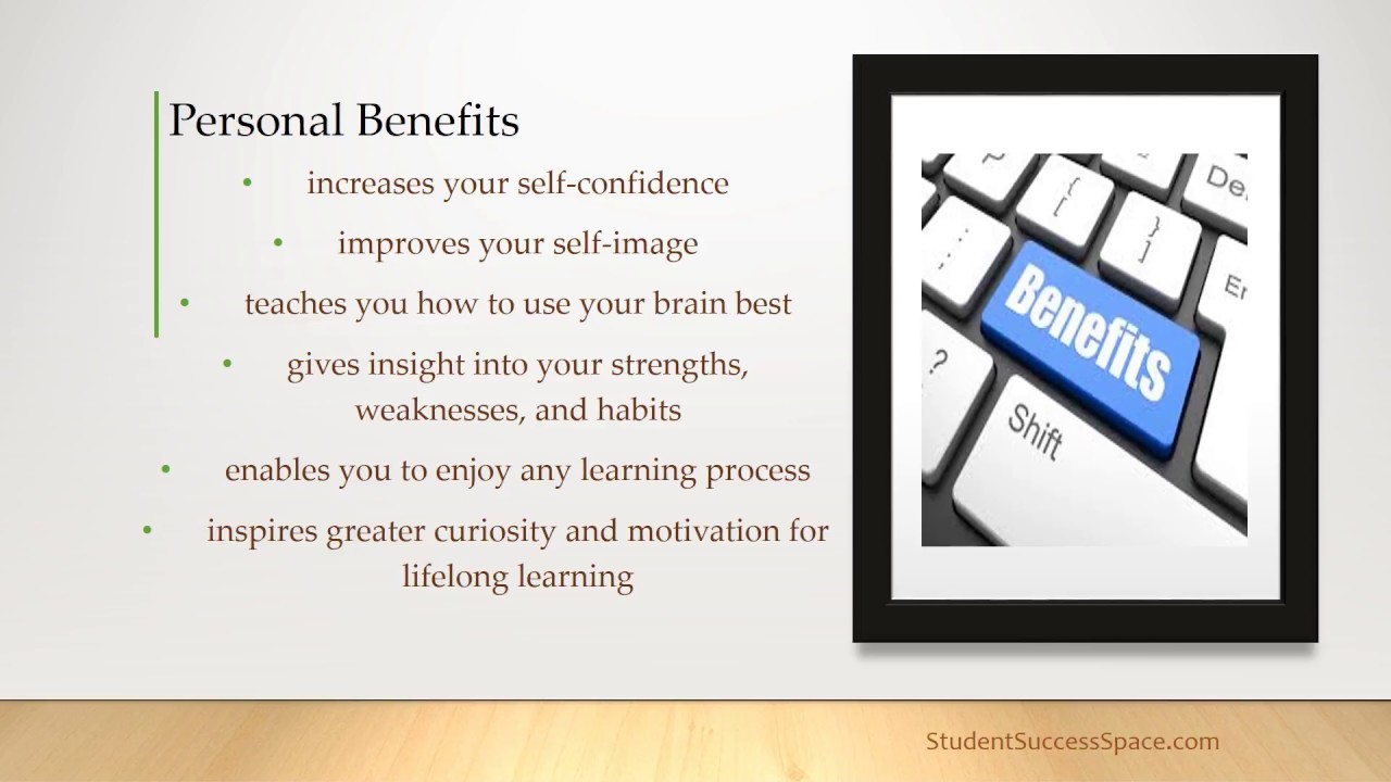 Personal Benefits for the Personalized Learning Plan - YouTube