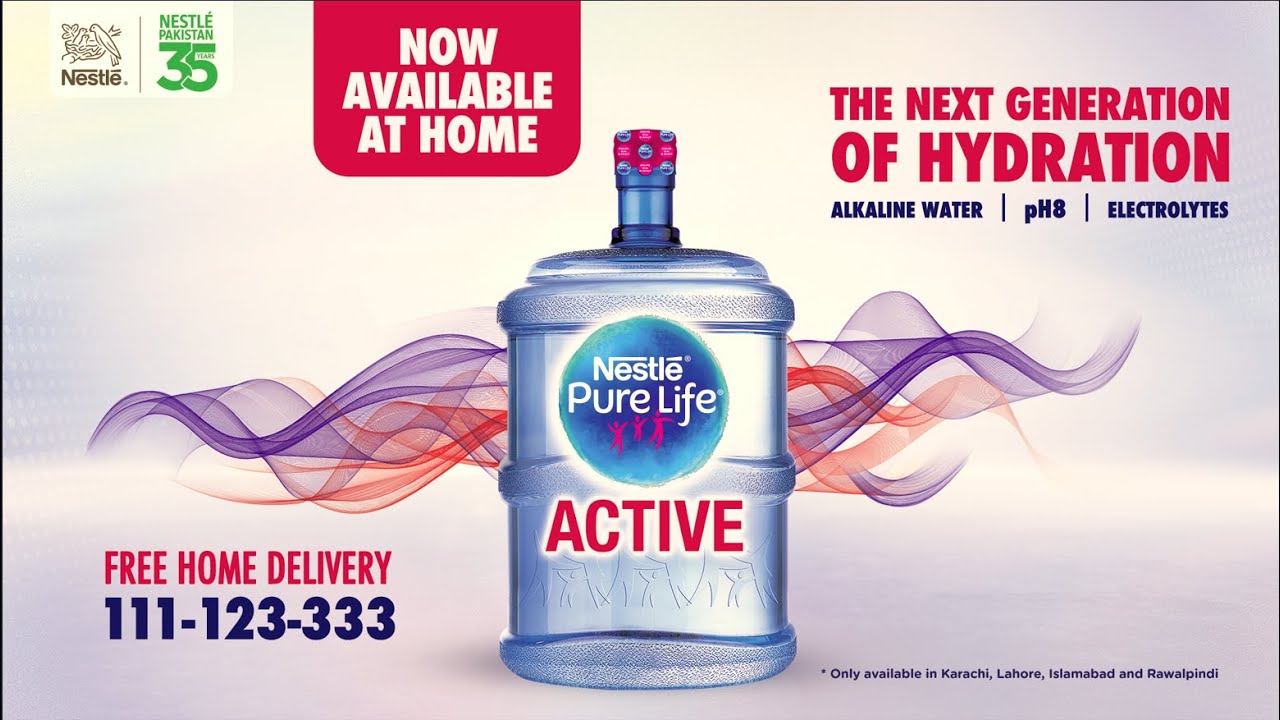 NESTLÉ PURE LIFE Active 18.9L | Free Home Delivery - YouTube