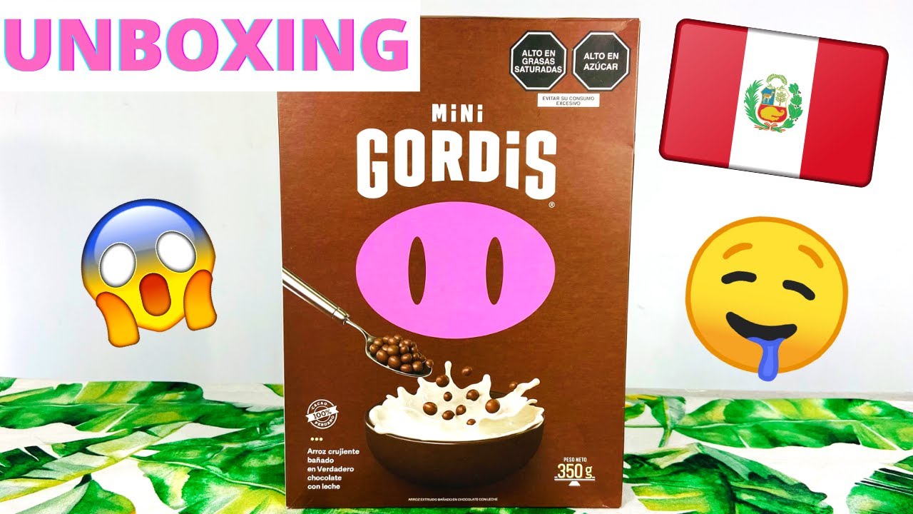 🍫El MEJOR CEREAL en CAJA del PERÚ ️Cereal MINI GORDIS [Arroz Crujiente ...
