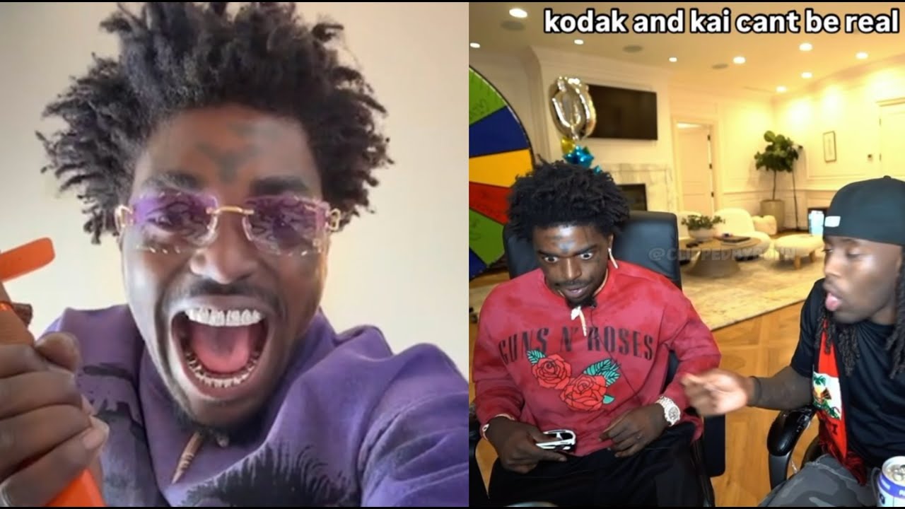 "Yall Dont Know Me" Kodak Black Crashes Out After Kai Cenat Stream ...
