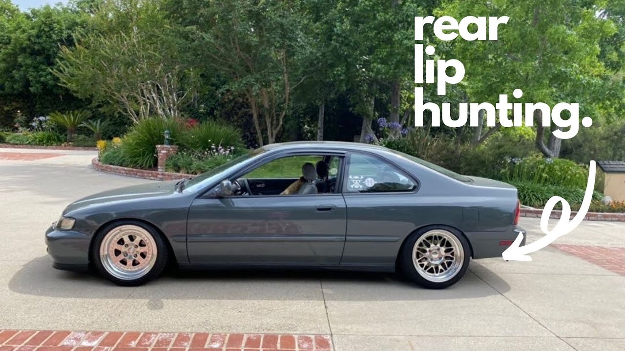 JUNKYARD Honda Accord rear lip FIND - YouTube