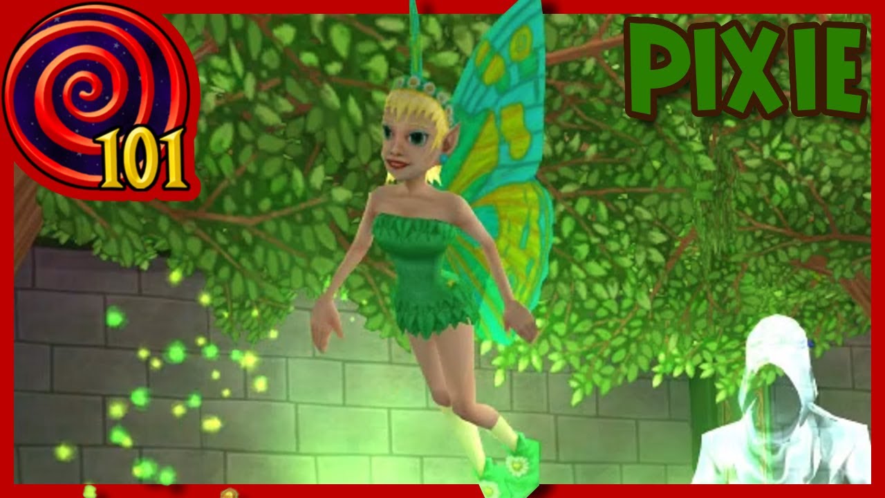 Wizard101: Pixie Spell Animation - YouTube