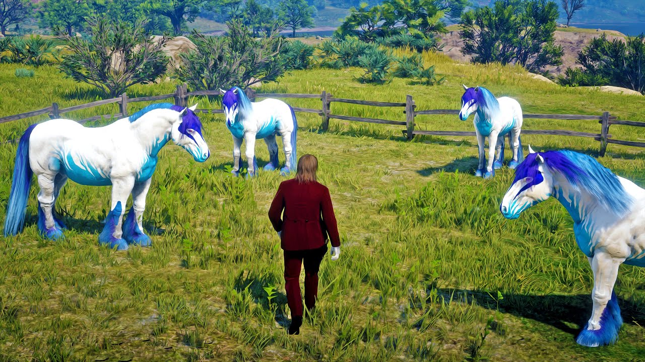 The Best Horse Tamer | Arthur Morgan Discovers Rare and Stunning Horses ...