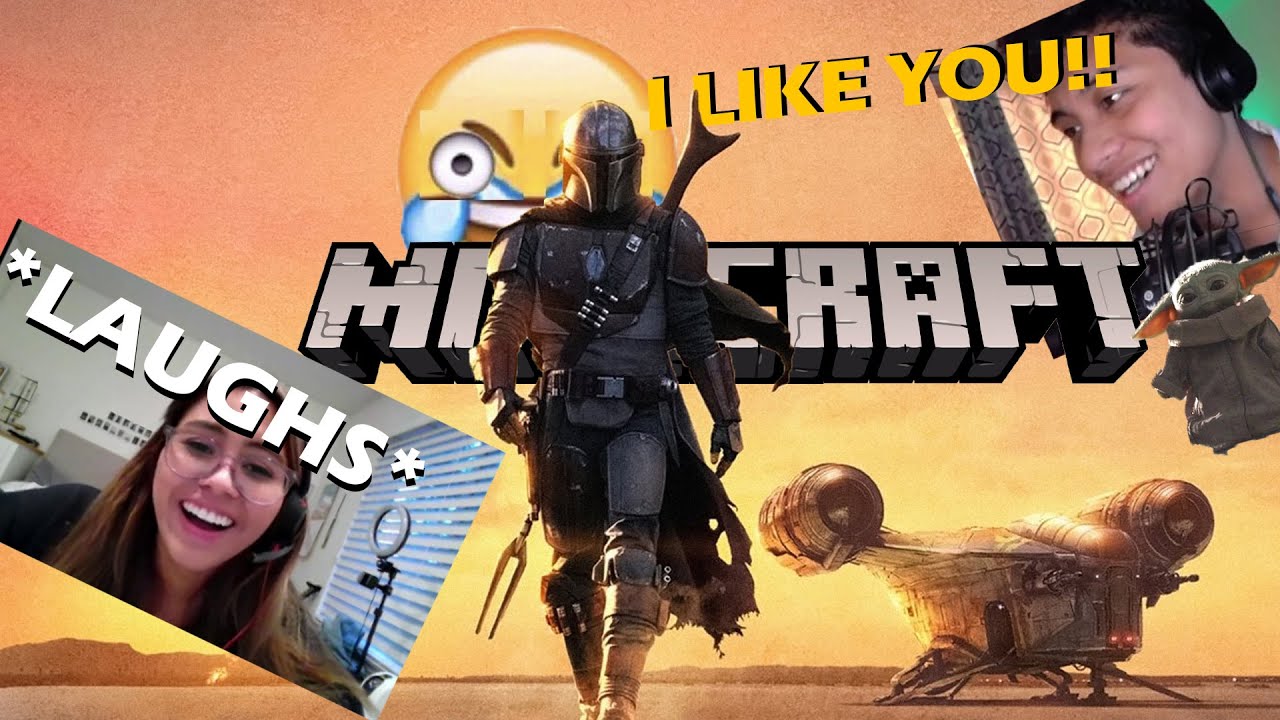 MINECRAFT WITH MY CRUSH (+ MANDALORIAN MAP!!!) - YouTube