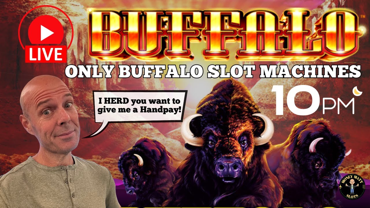 I Play ONLY Buffalo Slot Machines LIVE: Can I Win a Jackpot? - YouTube