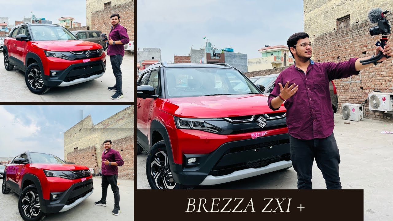 Taking delivery of Maruti Brezza 2022 top model |Full review maruti ...