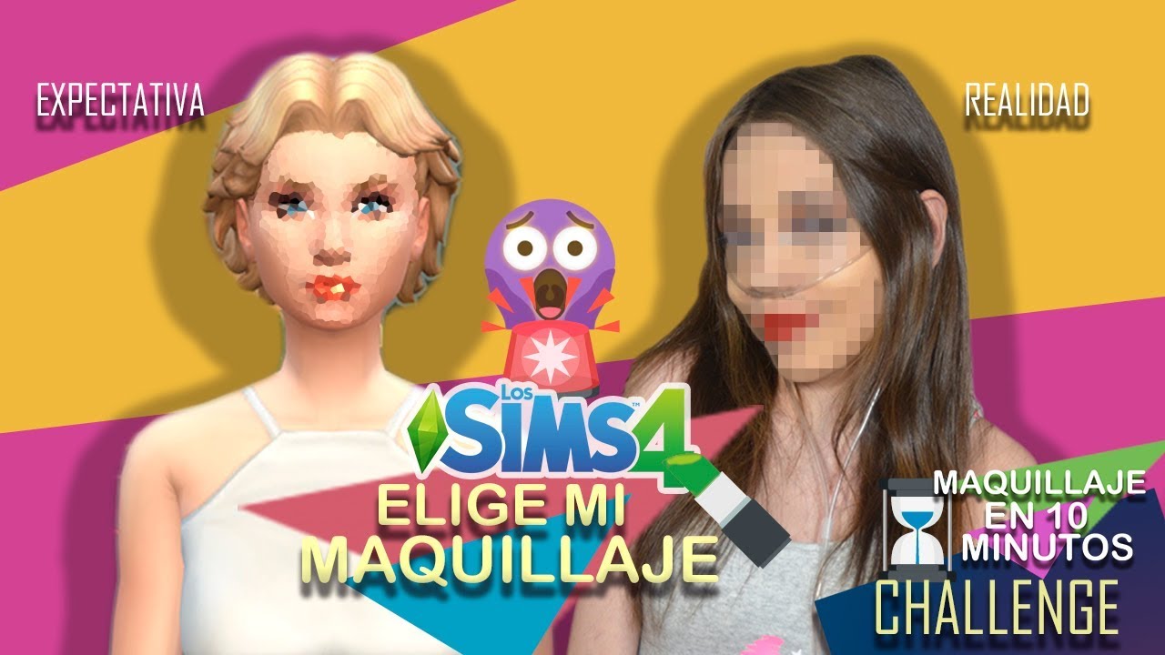 LOS SIMS 4 ESCOGE MI MAQUILLAJE - Simtonia Nani - YouTube