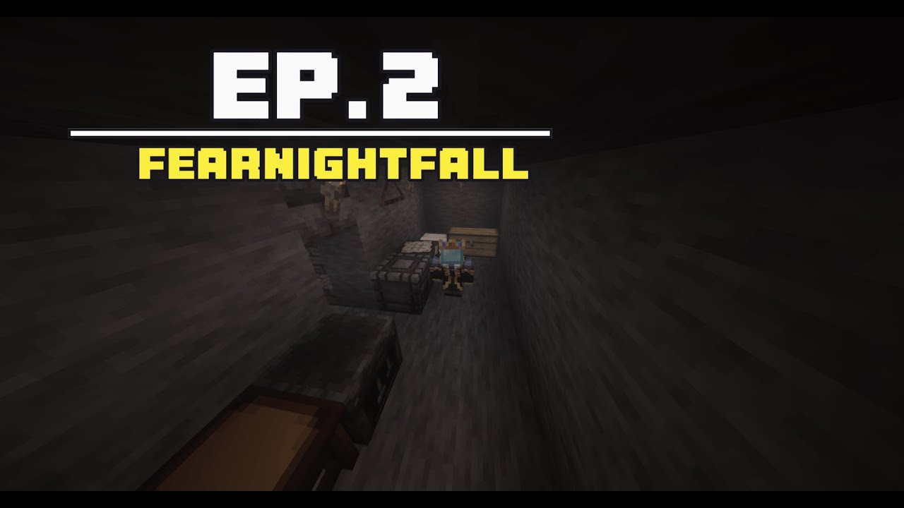 We Survive The First Night!! Minecraft: Fear Nightfall Mod Pack Ep.2 ...
