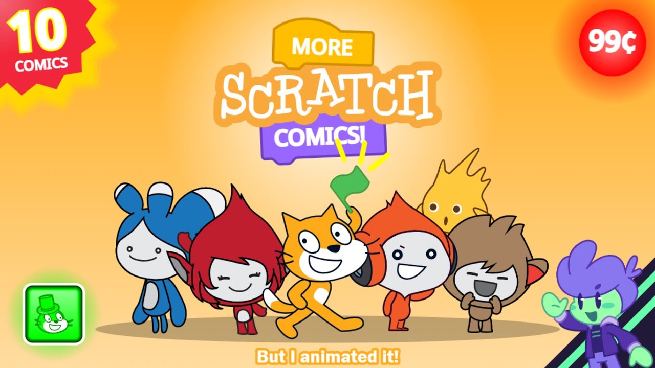 MORE Scratch Comics! But I animated it! - YouTube