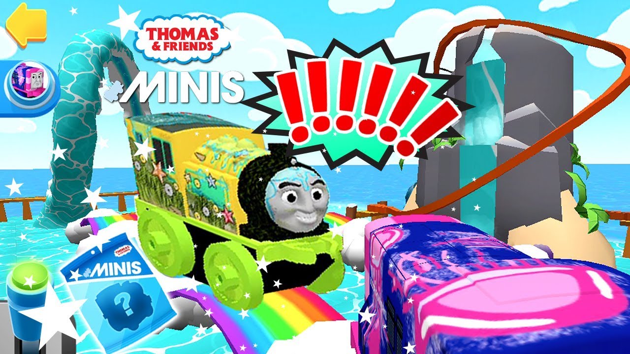 Thomas And Friends Minis Waterpark Fun Ride With Aquatic Iron Bert And