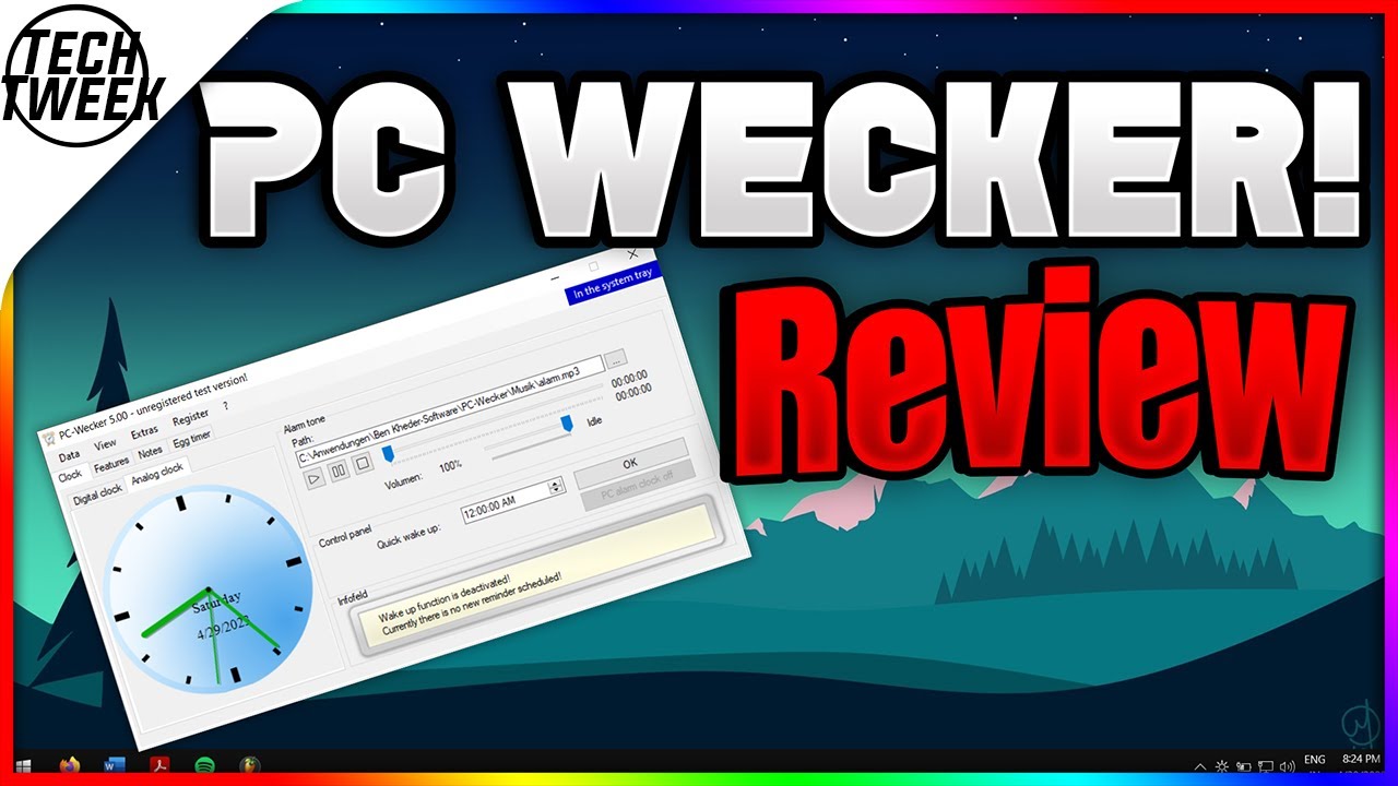 PC Wecker Review | The Simplest Productive Tool - YouTube