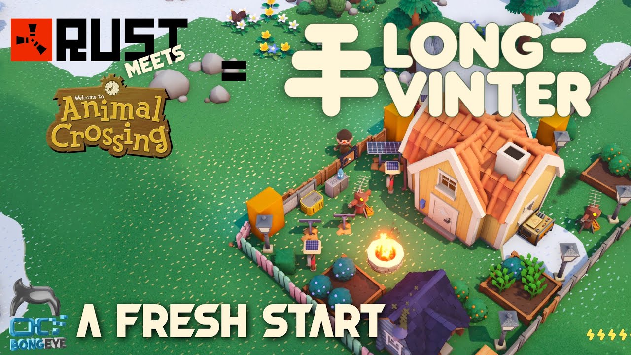 First Look | Long Vinter | Rust Meets Animal Crossing - YouTube
