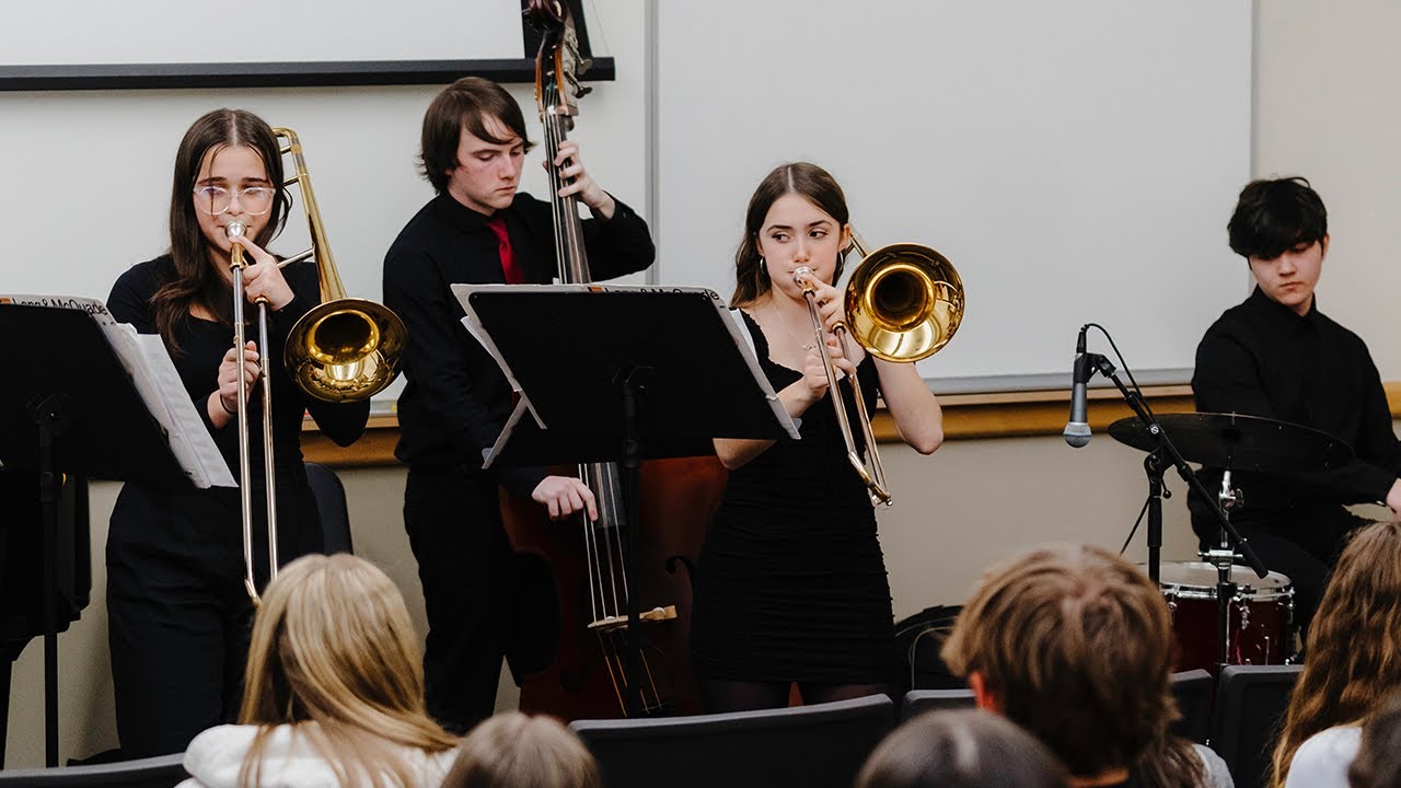 Grade 8/9 Trombone Quintet - Lionel Hampton Jazz Festival 2024 - YouTube