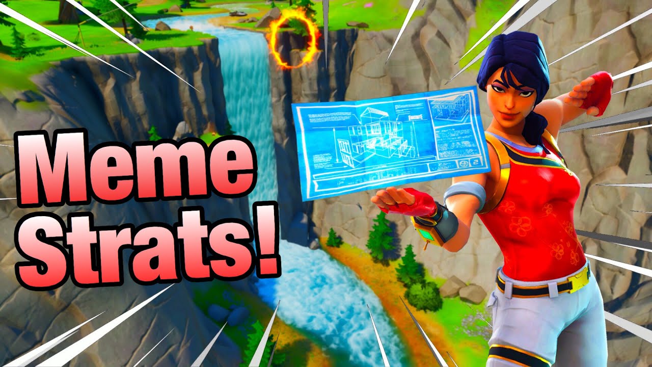 MEME STRATS In Fortnite Chapter 2 Season 2! - YouTube