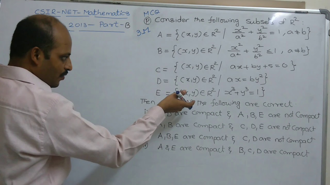 Csir Net Mathematics June 2013 Part Breal Analysis Problem Explained Through Basic Concepts