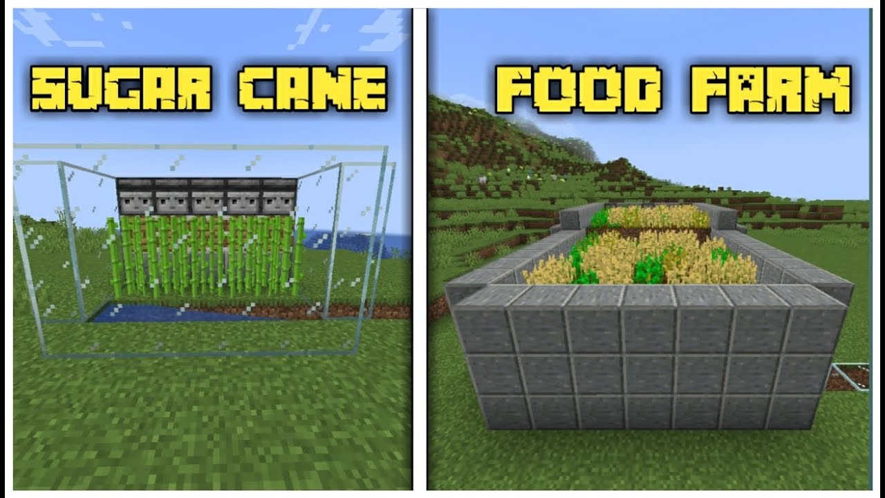 Minecraft Top 3 Beginner Farms to Get you Started Pt 1 - YouTube