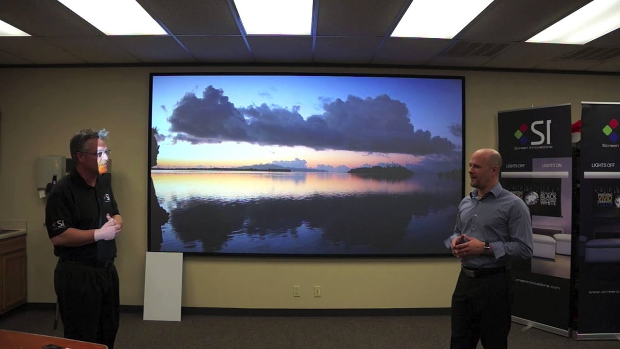 Digital Projection & Screen Innovations Training - YouTube