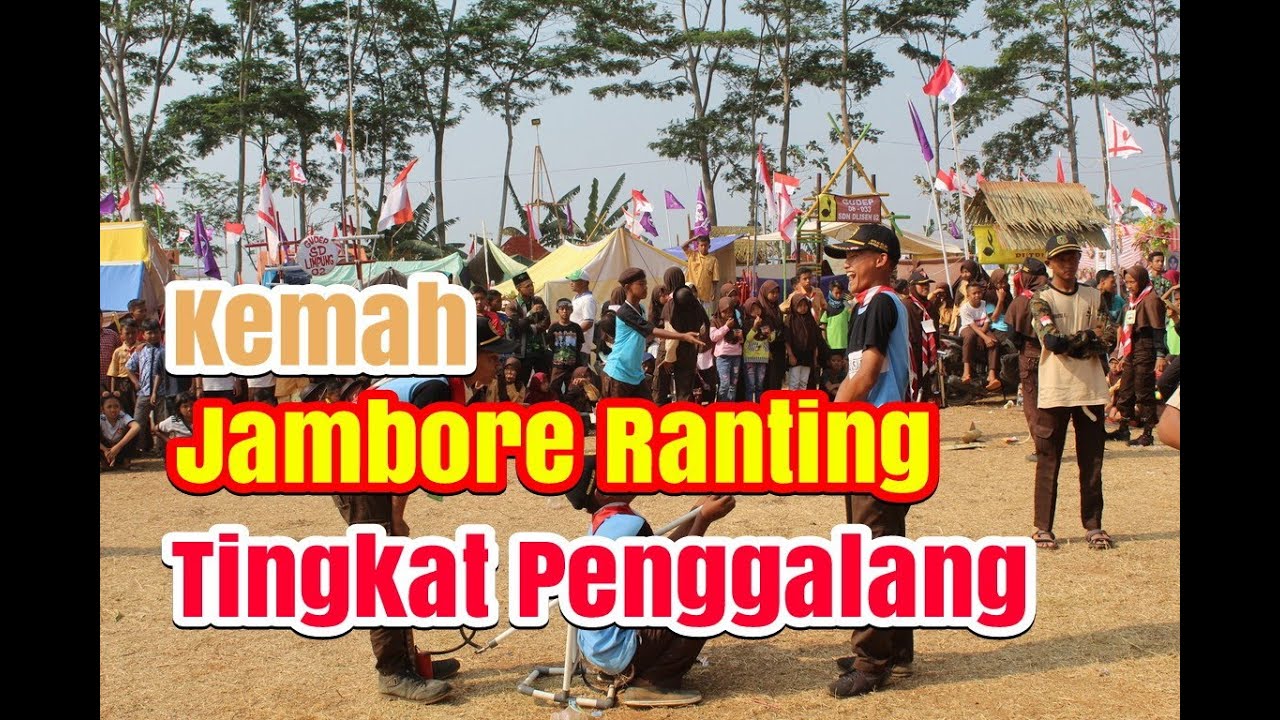 Kemah Jambore Ranting Penggalang - YouTube