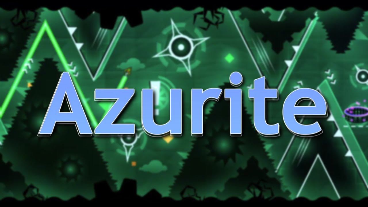 Geometry Dash | Azurite 100% - YouTube
