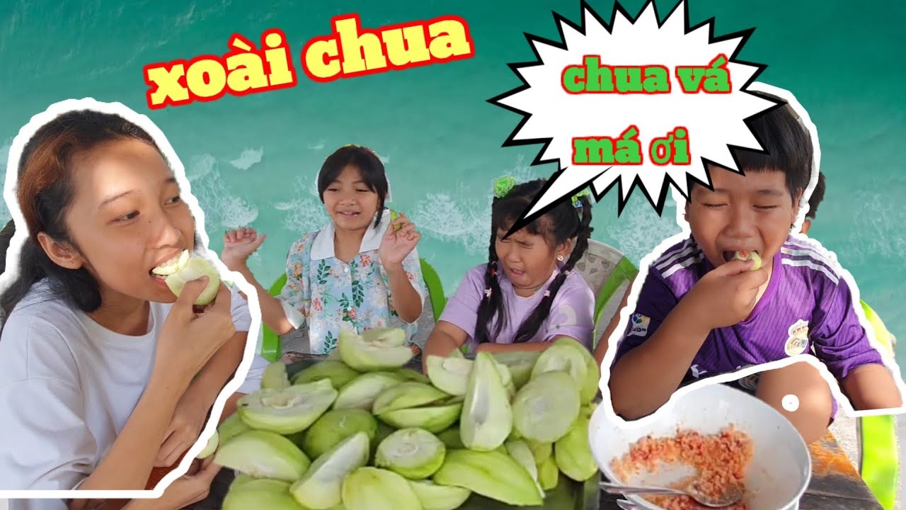 Vàng vlog | Ăn Xoài Chua - Thèm Chảy Nước Miếng , - YouTube