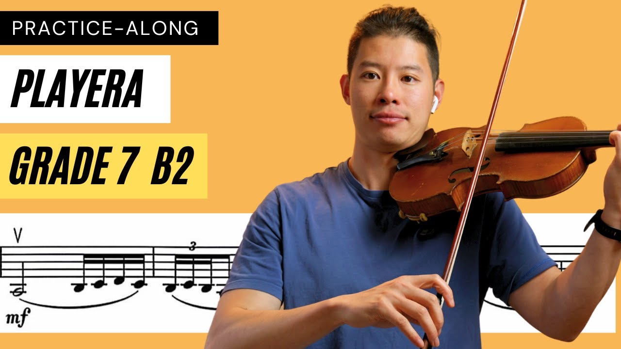 "Playera " ABRSM Grade 7 Violin Exam B2 | Play Along - YouTube