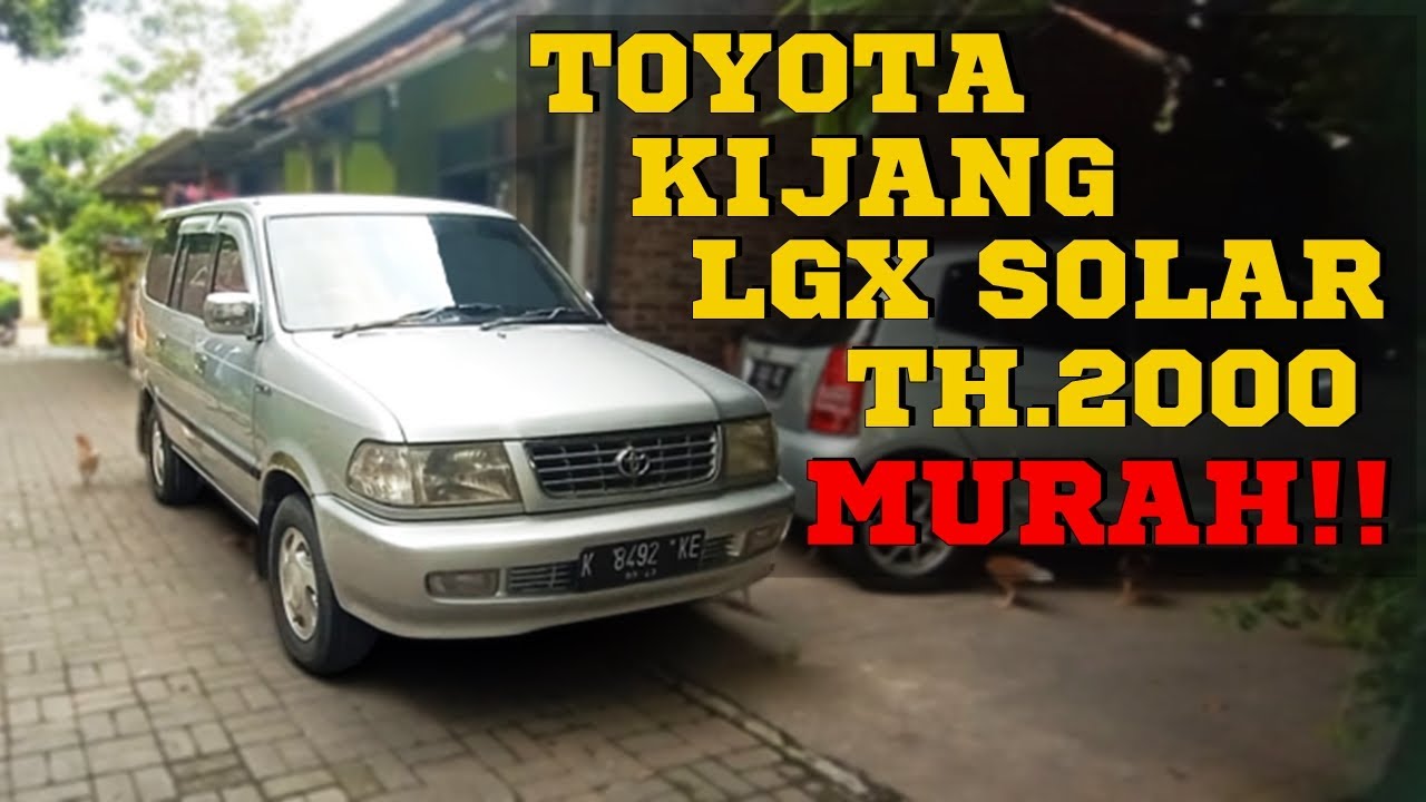 MONGGO JURAGAN!!Toyota Kijang LGX Diesel Solar Tahun 2000-Jual Beli ...