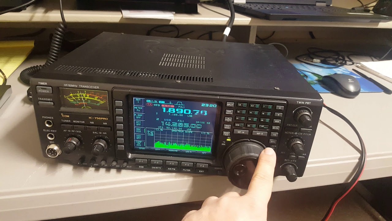 IC-756 Pro Demo (1 of 3) - YouTube