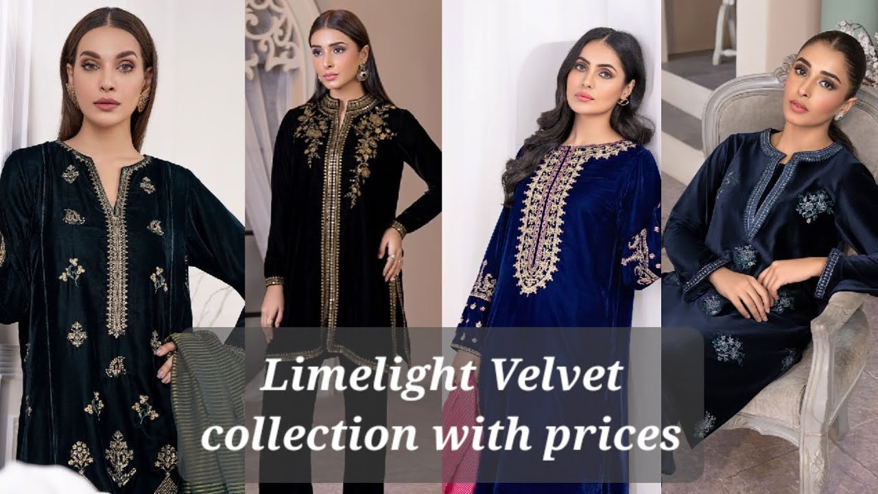 Limelight Latest Velvet collection with prices 😍😍 #limelight # ...