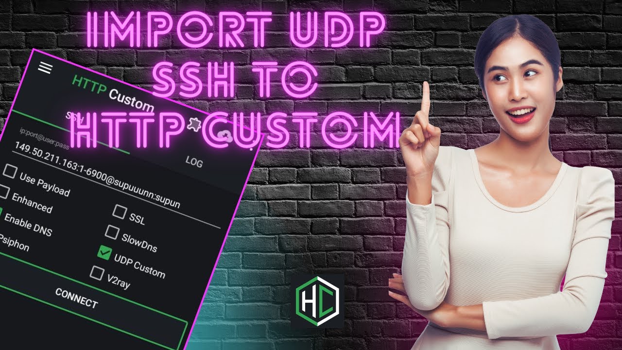 How To Import Udp Ssh To Custom Make Udp Udp Custom Youtube