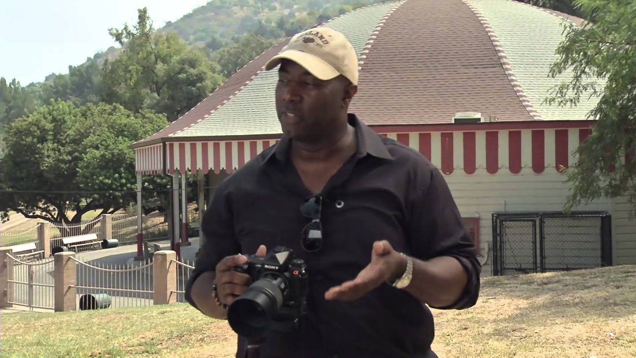 M.J. Smith Griffith: Photoshooting in a Park - YouTube
