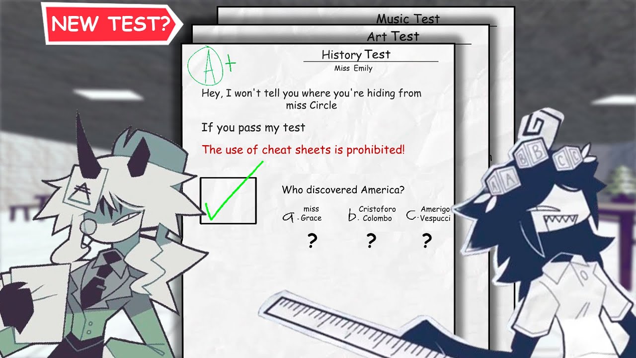 I Passed All the New Tests of Miss Thavel, Miss Grace, Miss Emily, Miss ...