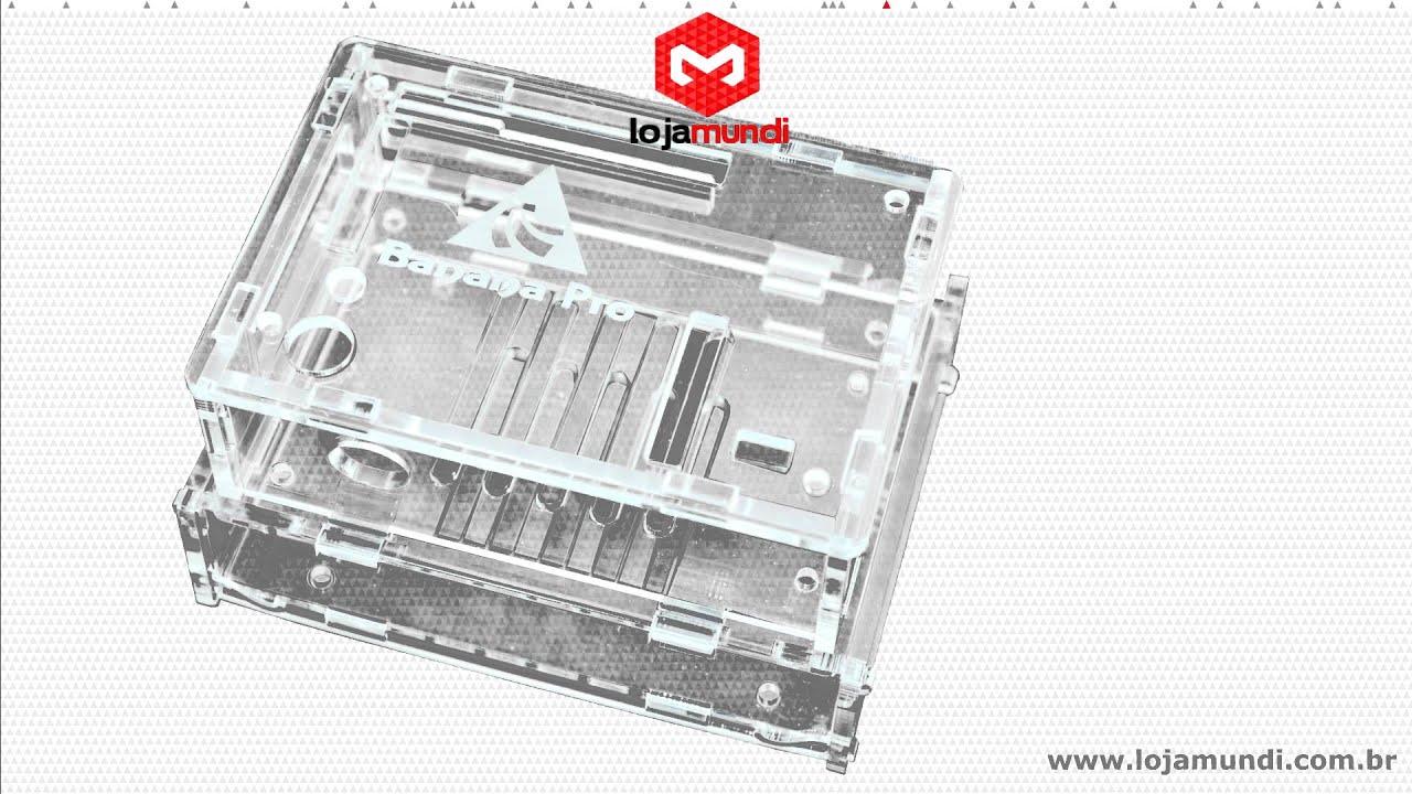 Case Transparente Banana Pro - YouTube