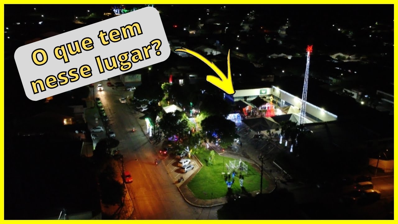O Que Tem Ali? DJI Mini 2 Voo Noturno - YouTube