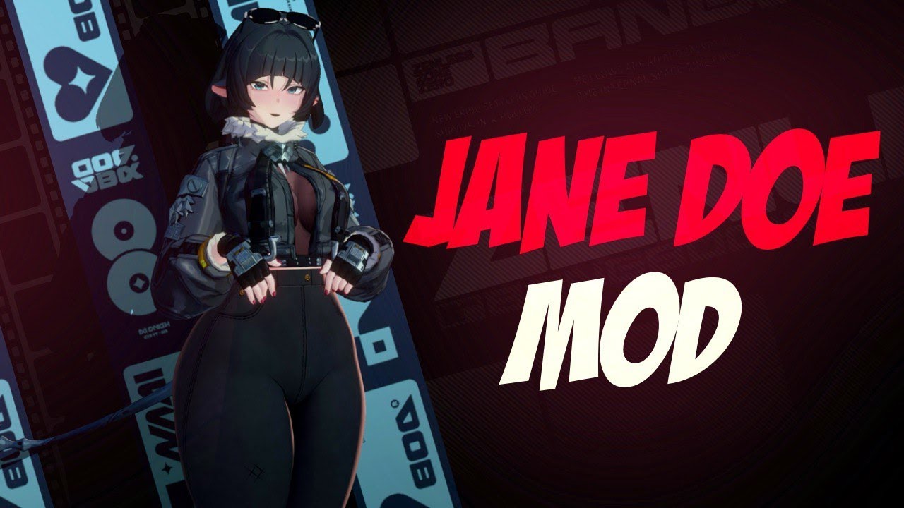 JANE DOE NEW SKIN ZENLESS ZONE ZERO (MOD)-EObjectively Hotter Jane ...