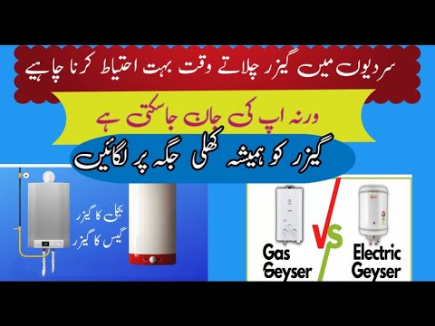 Dangers of Electric Geysers - YouTube
