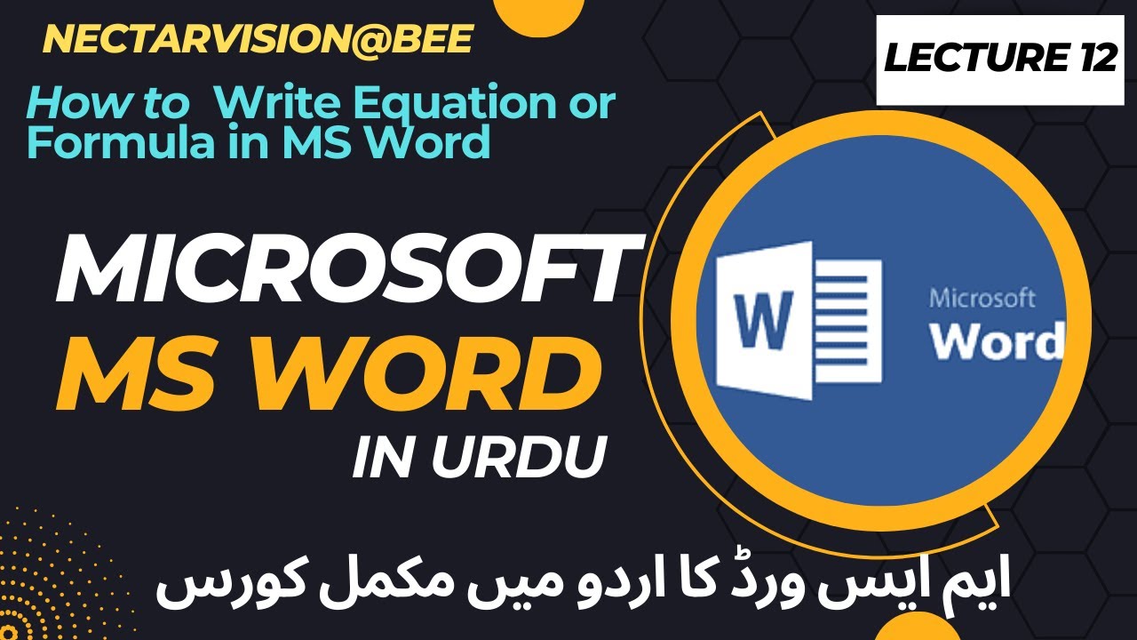 How to write equation or Formula in MS Word | How to allign equations ...