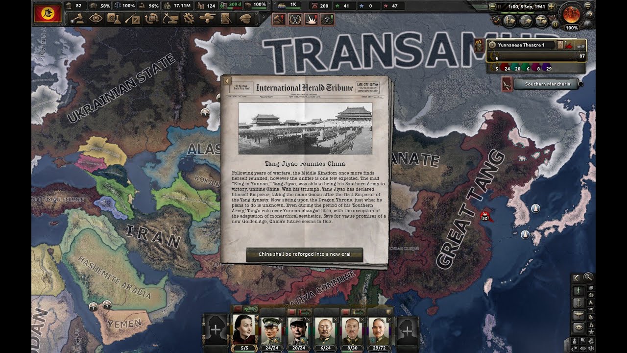 Hoi4 A2Z! Yunnan in Kaiser redux, embracing the opium to unite China ...