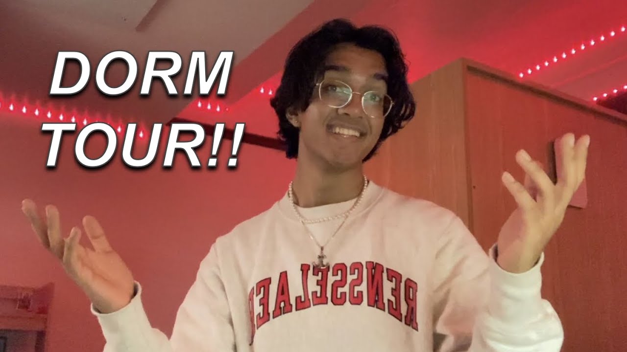 AESTHETIC DORM TOUR DOUBLE-SUITE AT RPI (300 SUB SPECIAL) - YouTube