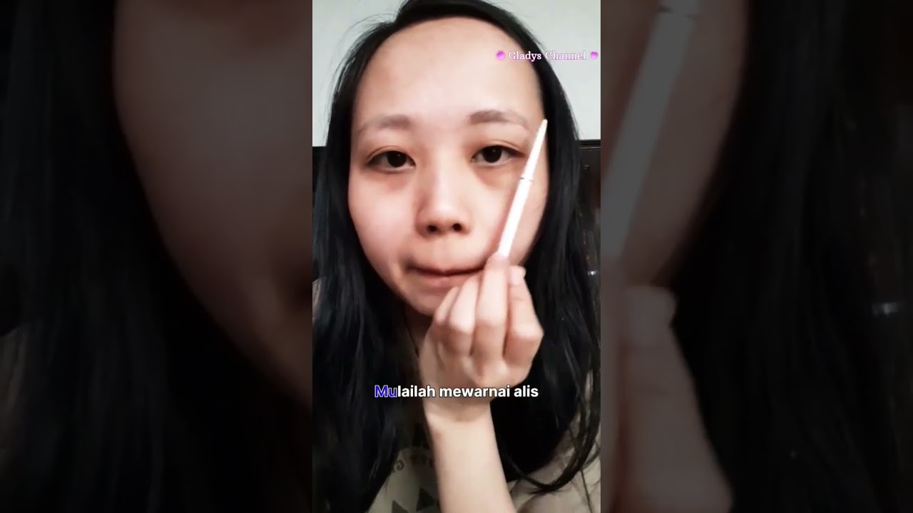 Tutorial Membuat alis Pemula - YouTube