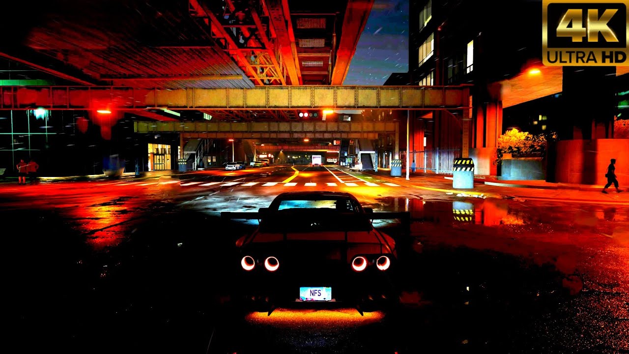 NFS Unbound REALISTIC NIGHT TIME CRUISE (PS5) 4K 60FPS - YouTube