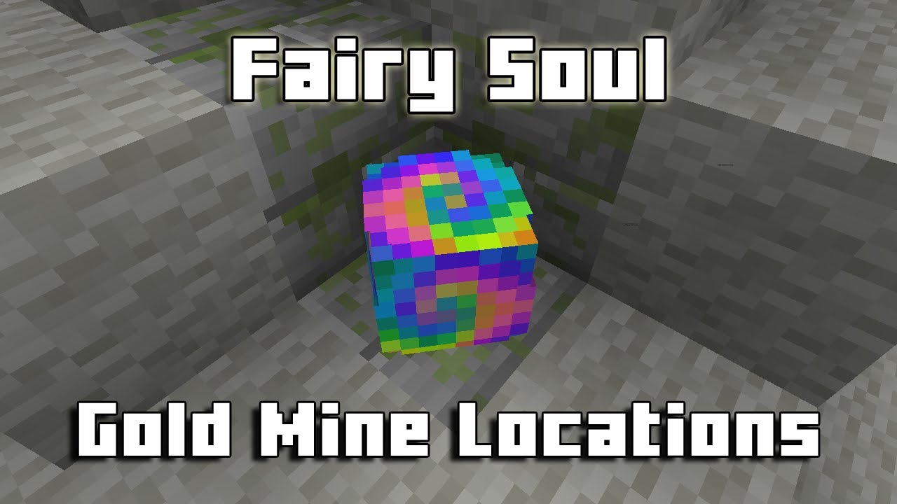 Hypixel Skyblock - All Fairy Soul Gold Mine Locations! (Fairy Soul ...