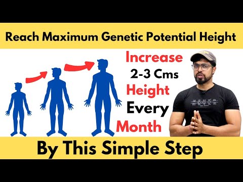 How To Increase Height Till Maximum Genetic Potential By Monitoring ...