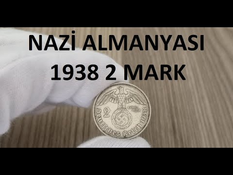 Nazi Almanyası 1938 2 Mark