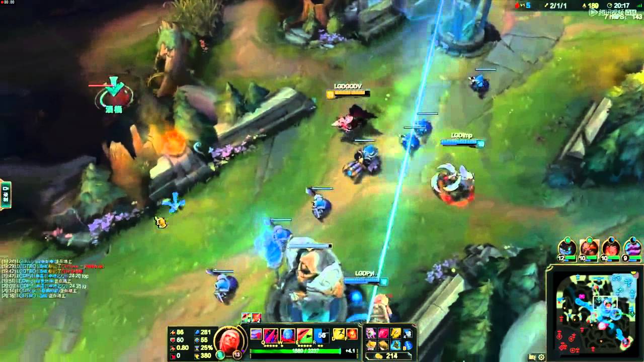 GODV Vladimir POV LGD vs QG Game 5 Aug 23rd - YouTube