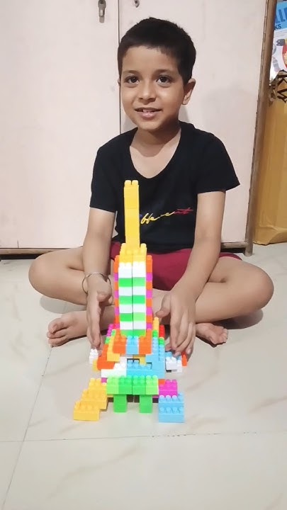 how to make Eiffel tower 🗼 to use Dari Lego block building block #viral #short #eiffeltower # ...