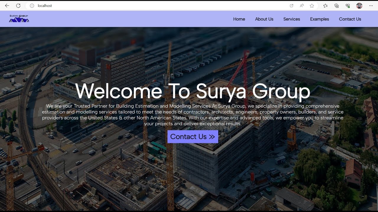 SURYA GROUP | This website coming soon | Responsive | For Estimation ...